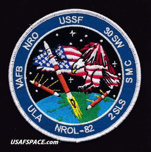 Authentic NROL-82 DELTA IV H VAFB USAF USSF Classified SATELLITE Launch ...
