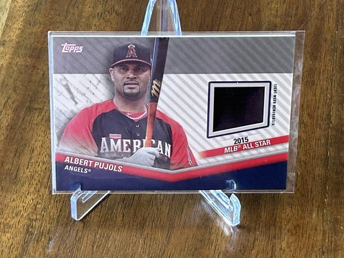 2020 Topps Update Albert Pujols 2015 All-Star Stitches Jersey #ASSC-AP ...
