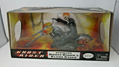 Brand New / Rare Ultimate movie GHOST RIDER 12" inch action figure ...