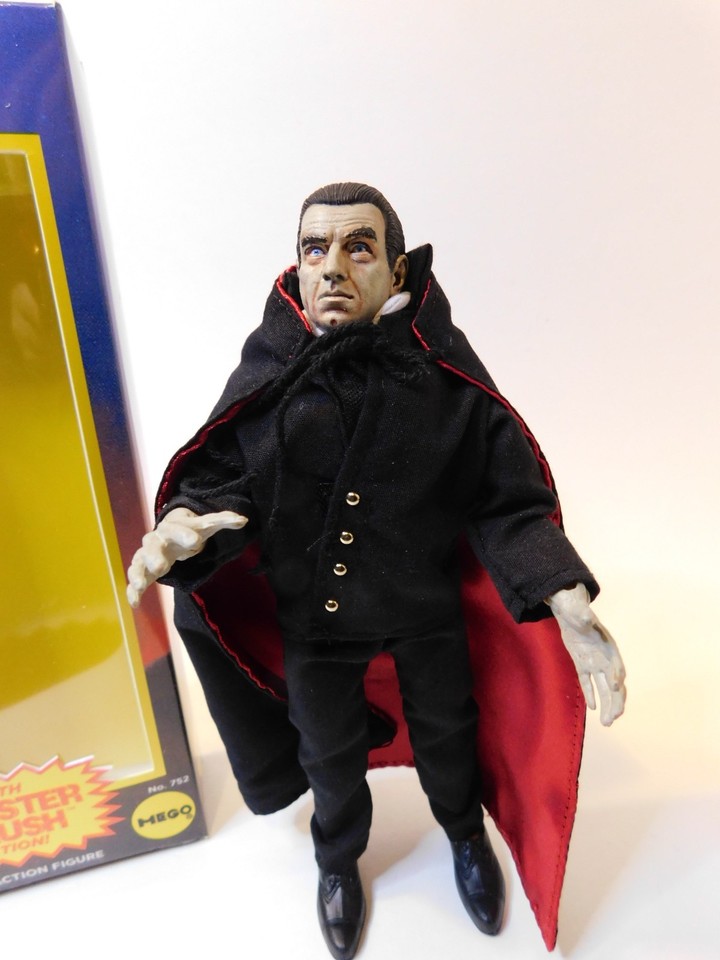 Mego 8" Action Figure Custom Dracula Remco Boxed Universal Monsters ...