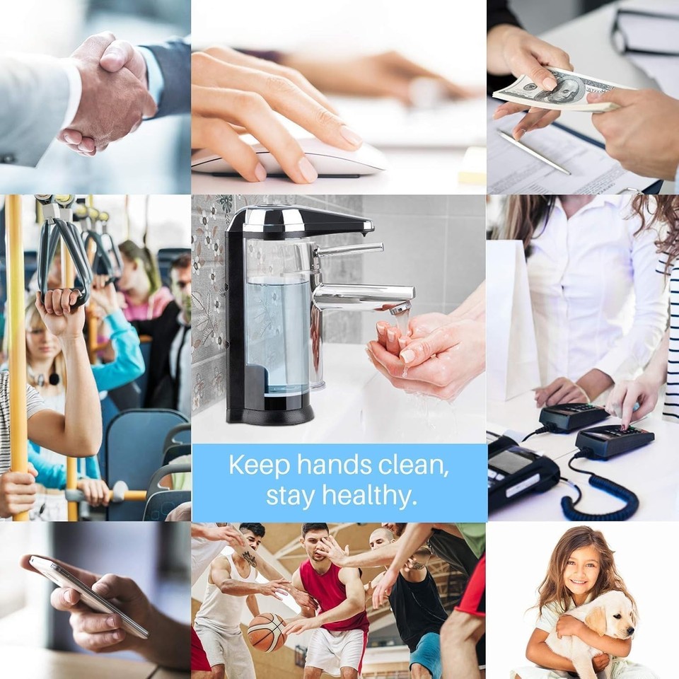 Secura ASD500UPC2Y Premium Touchless Automatic Soap Dispenser 500 ml ...