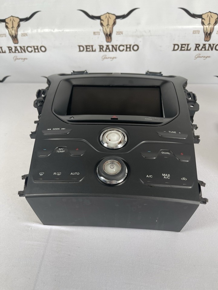 2011-2015 Ford Explorer Center Console HVAC Control And CD Player OEM ...