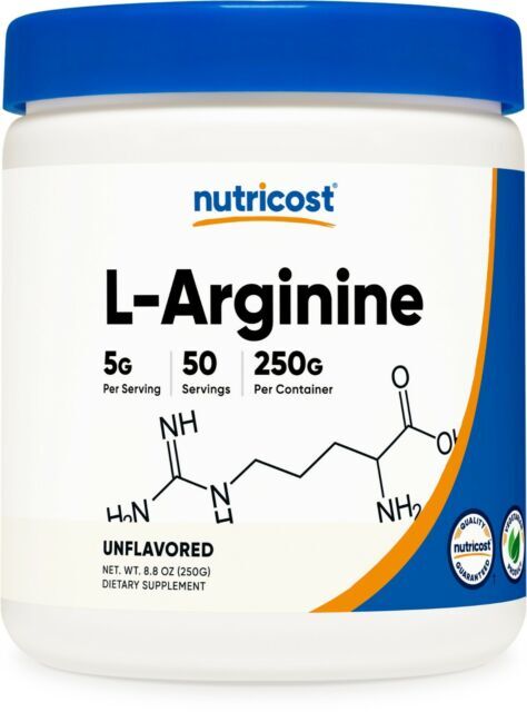 Nutricost L-Arginine Dietary Supplement - 8.8 oz for sale online | eBay