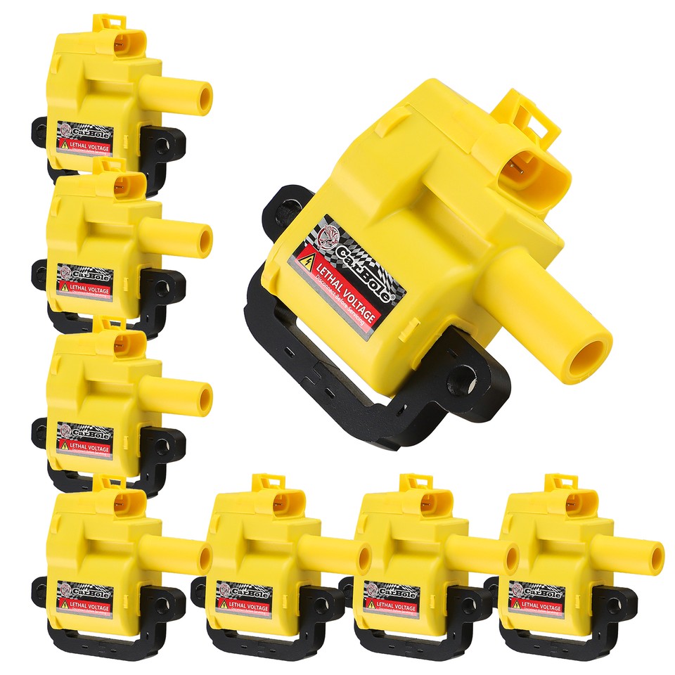 8 Pack High Performance Ignition Coil Set For Chevy GMC LS1 LS6 D580 ...