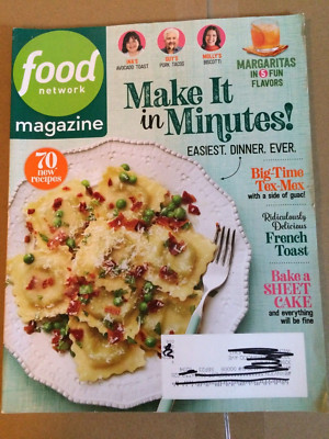 Food Network Magazine~ May 2020 ~w/label~Mild damage | eBay