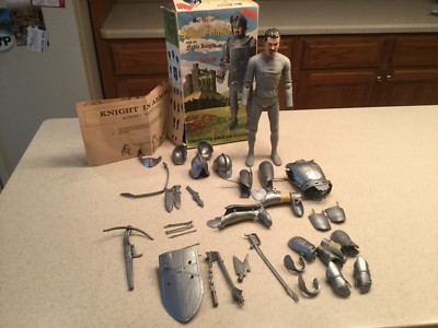 Vintage Louis Marx Sir Stuart Silver Knight W/ Box, Manual and Most ...