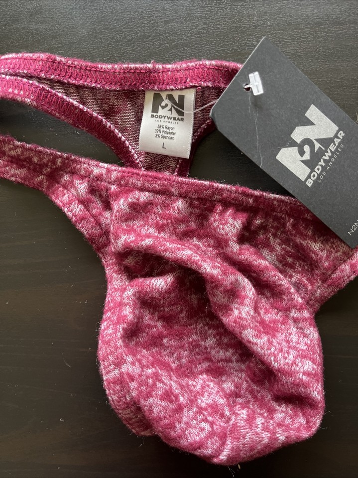 N2N Bodywear Men's Burnt Out Thong SIZE LARGE - RARE / SOLD OUT ...