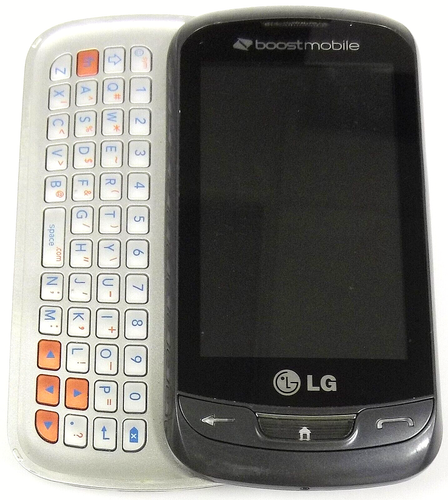 LG Rumor Reflex LN272 - Titan Gray ( Boost Mobile ) Cellular Slider ...