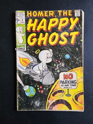 Marvel Comics Homer The Happy Ghost #2 January 1970 | eBay