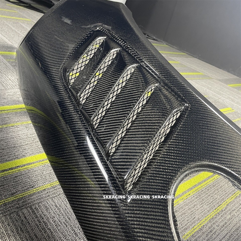 For Porsche Carrera 911 992 Front Bumper Hood Side Fenders Cover Carbon ...