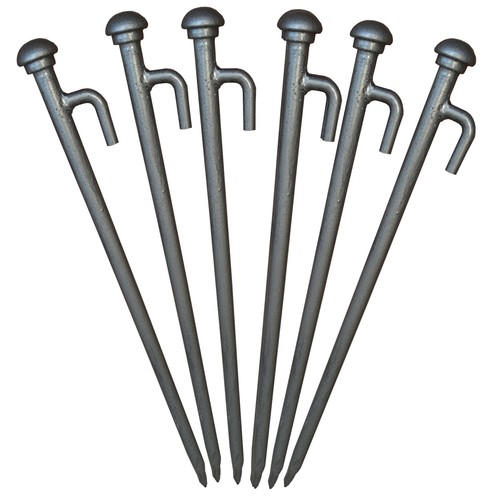 750mm x 25mm Huge Heavy Duty Tent, Gazebo, Marquee Pegs, Stakes x 6 ...