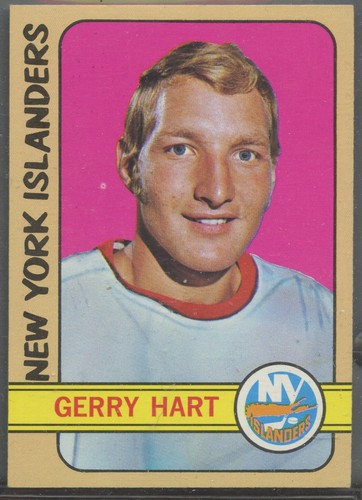 1972-73 Topps #92 Gerry Hart New York Islanders | eBay