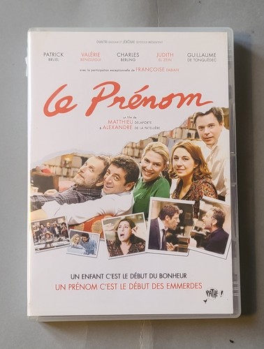 DVD LE PRENOM - Patrick BRUEL / Valérie BENGUIGUI / Charles BERLING ...