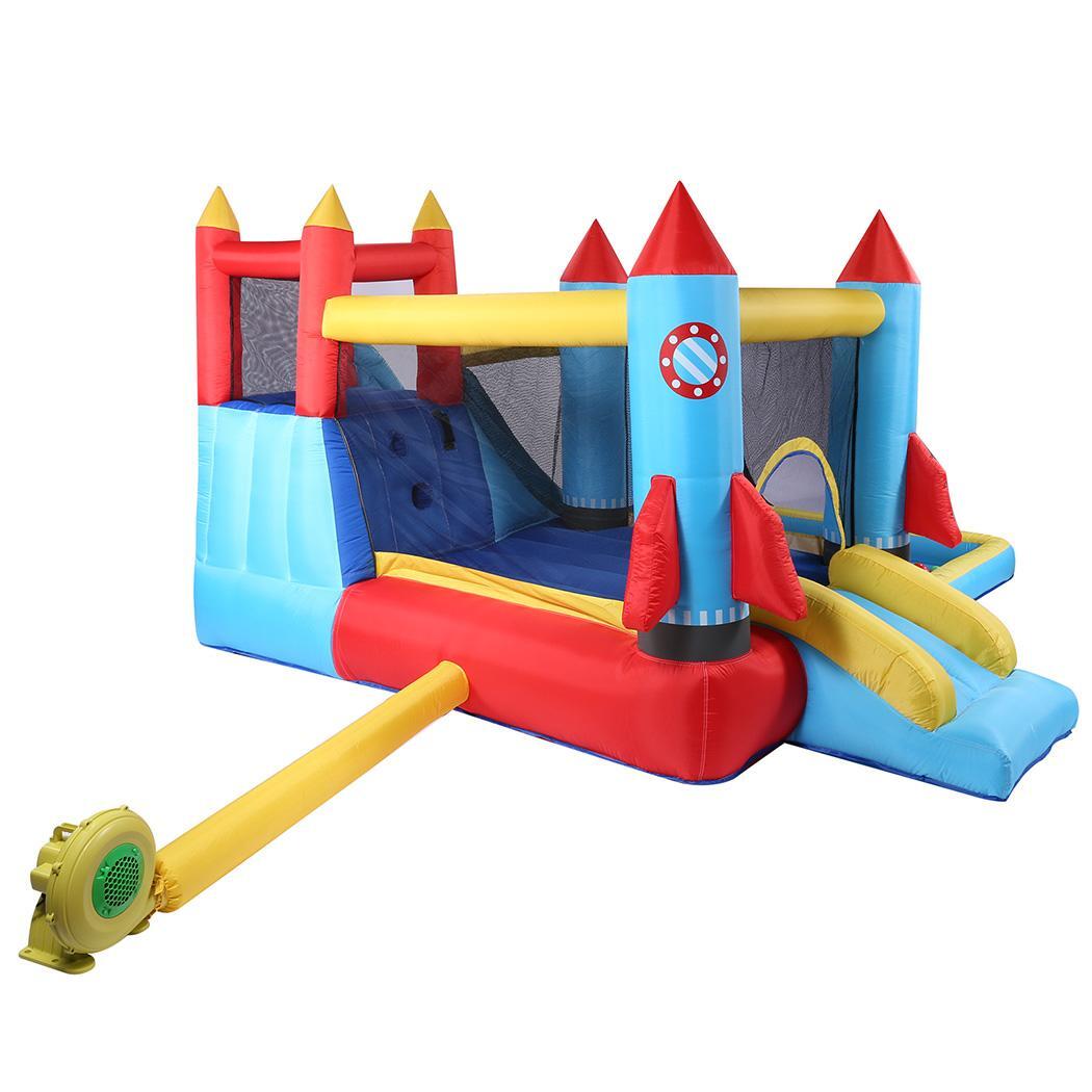 Inflatable Bounce House Large Jumper Castle Slide Bouncer Commercial w ...