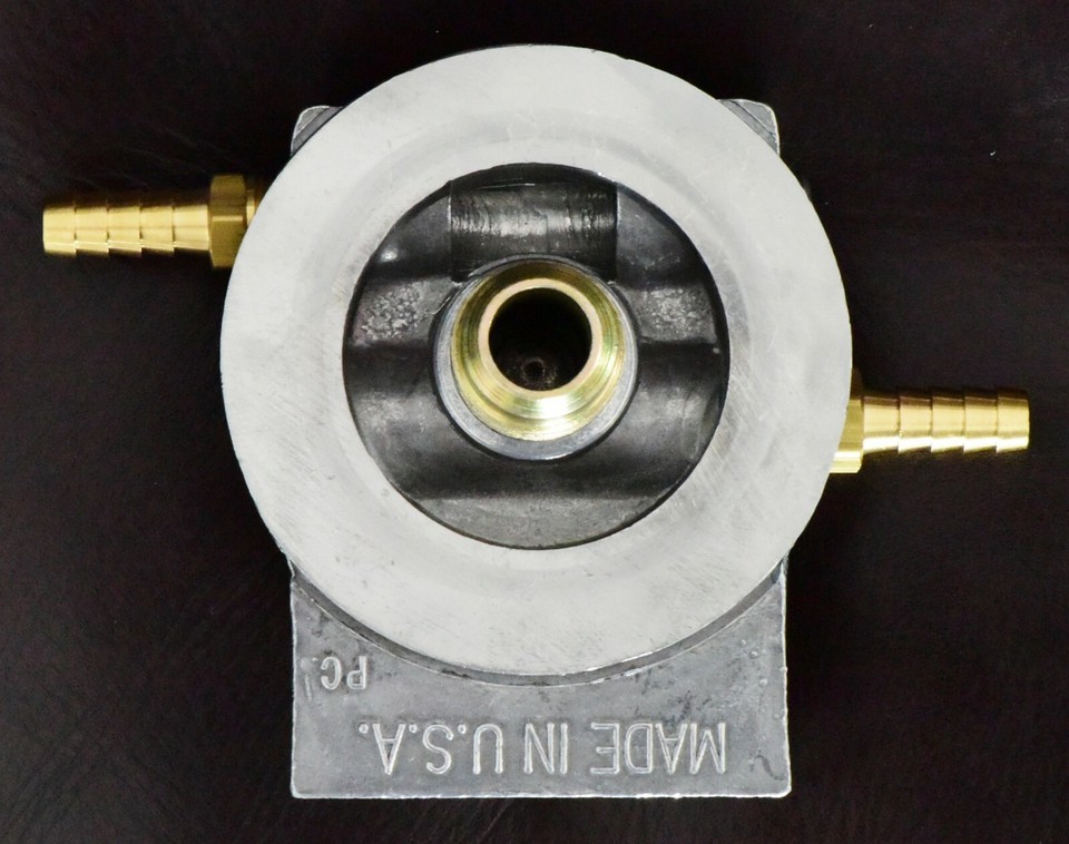 WVO BIO Diesel 4 Port Mount/Base NO HD FRAM PS3712 Fuel Filter Water ...