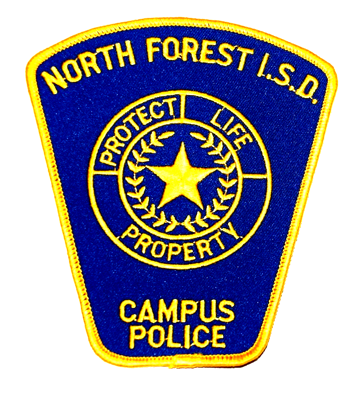 NORTH FOREST – ISD CAMPUS POLICE - TEXAS Police Patch INDEPT SCHOOL ...