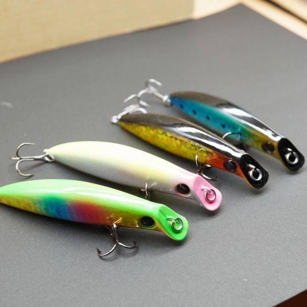 Lipless Sinking Minnow 4 Color Set Seabass Lure Salt | eBay