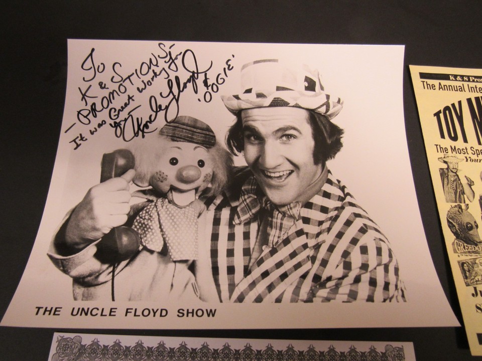 Uncle Floyd Signed Autograph 8 x 10 B/W Photo with COA | eBay