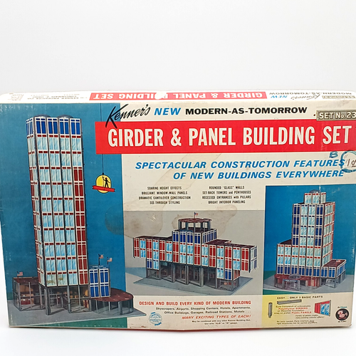 Kenner Girder & Panel Action Building Set 72050 w/ Box - Vintage 1964 ...
