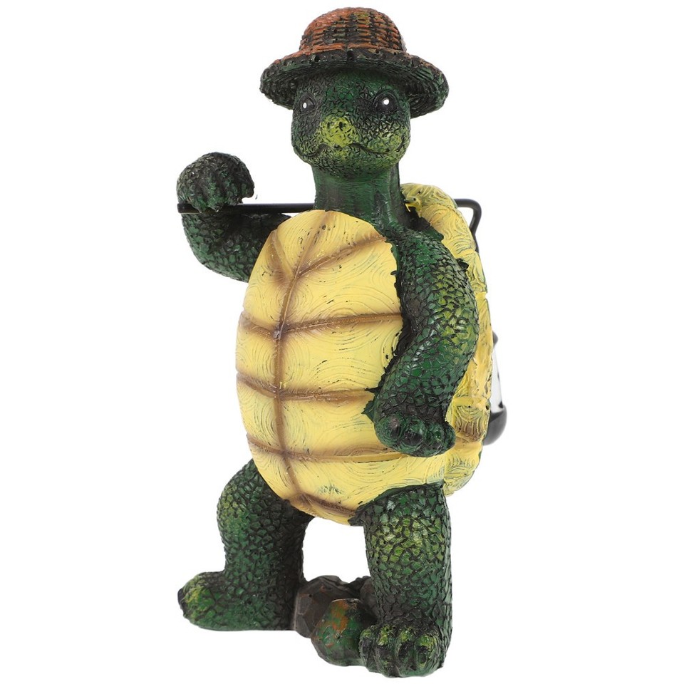 Funny Garden Turtle Figurine Decor for Home Mini Resin Decoration ...