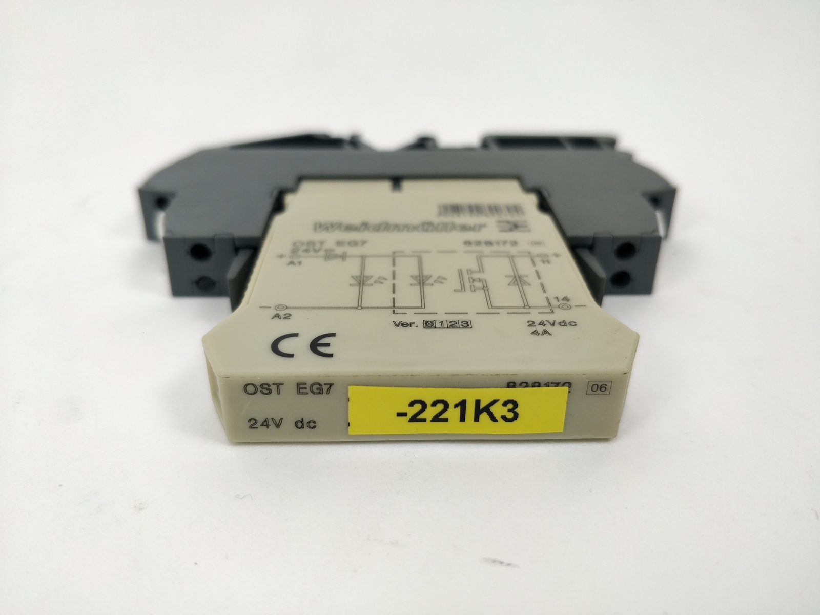 Weidmüller 8281720000 OST EG7 24VDC/4A with RS EG7 KOMBIFUSS. 3 pcs for ...