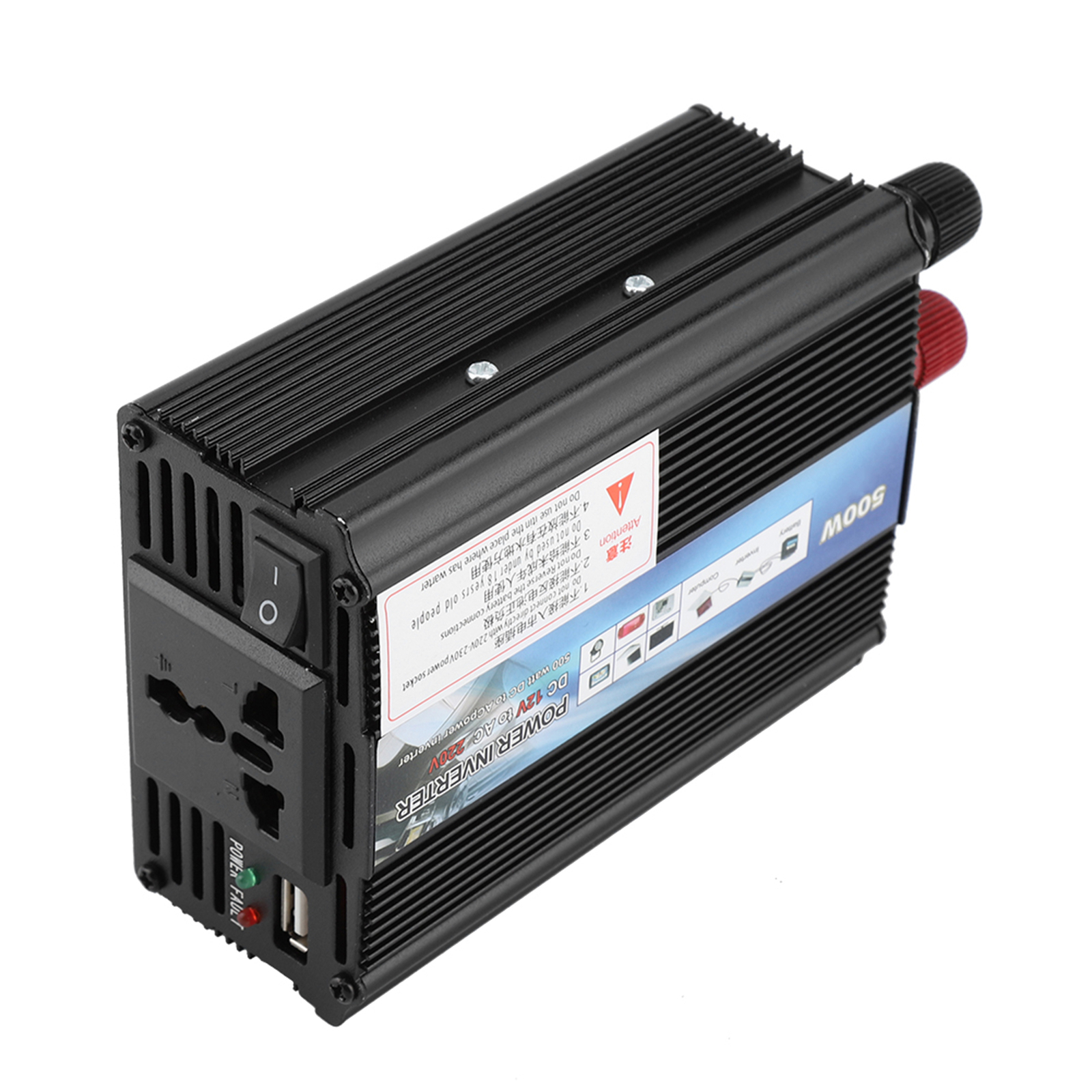 Wechselrichter 12 V Konverter 220V 500W Power Inverter Mit Solarpanel