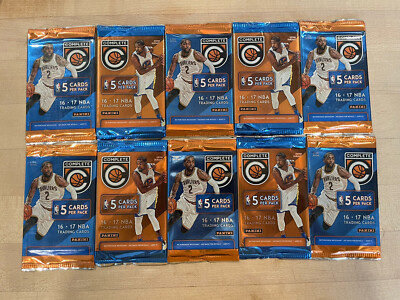 Lot Of 10 2016-17 16/17 Panini Complete NBA Basketball Factory Sealed ...