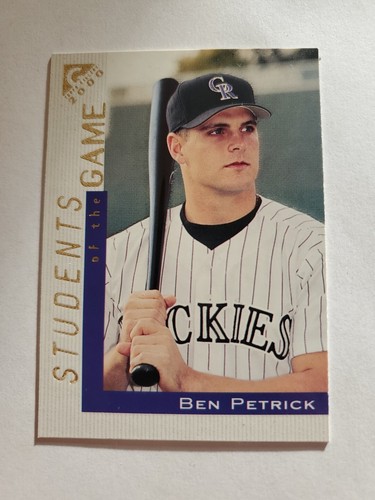 2000 Topps Gallery Baseball Card #128 Ben Petrick SG | eBay