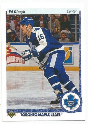 ED OLCZYK 1990-91 UPPER DECK CARD NEAR MINT+ CONDITION | eBay
