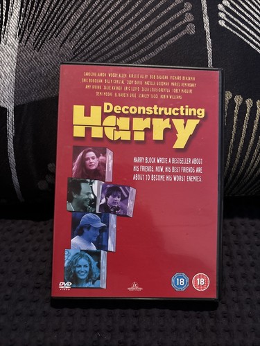 Deconstructing Harry DVD Rare Woody Allen Huge Cast! Region 2 Williams ...