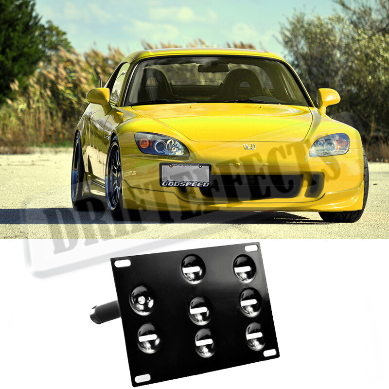 Rev9 Front Tow License Plate Mounting Relocation Bracket Kit For Honda ...