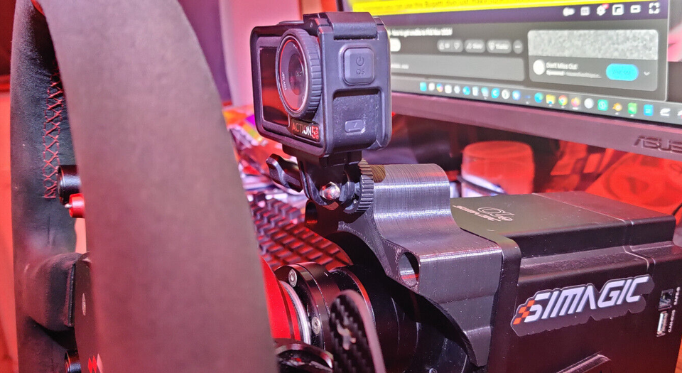 Simagic Wheel Simhub Phone Bracket Holder Mount also Gopro | eBay UK