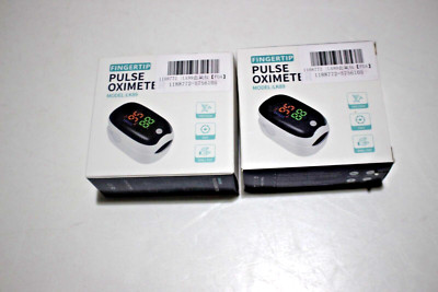 2-PACK FINGERTIP PULSE OXIMETER LK89 | eBay