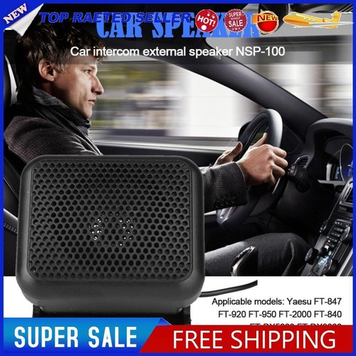 NSP-100 External Speaker for Yaesu FT-847 FT-920 FT-950 CB Radio Walkie Talkies | eBay