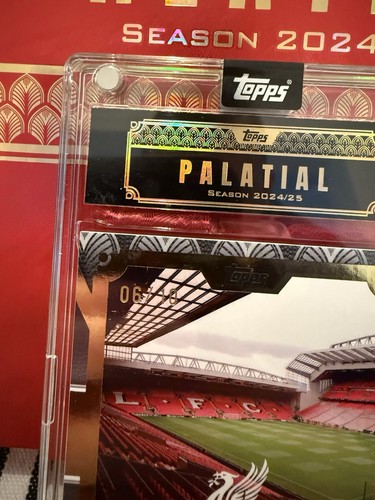 Liverpool Palatial Anfield Stadium Card 6/10 Season 2024/25 | eBay