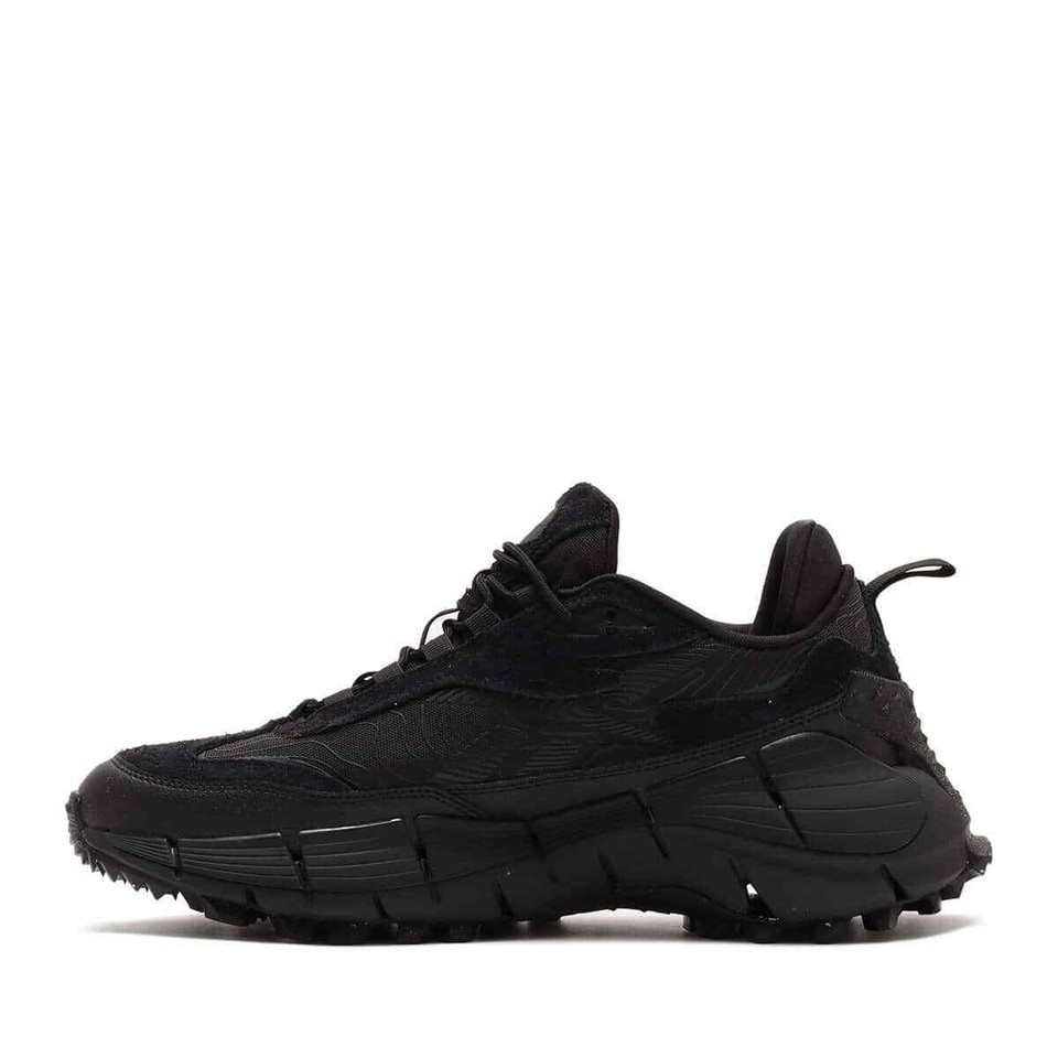 100074785 Reebok Zig Kinetica 2.5 Edge Core Black Pure Grey Footwear ...