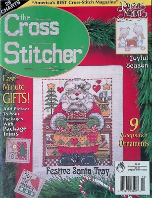 The Cross Stitcher Magazine December 2000 Holiday Festive Stitching ...