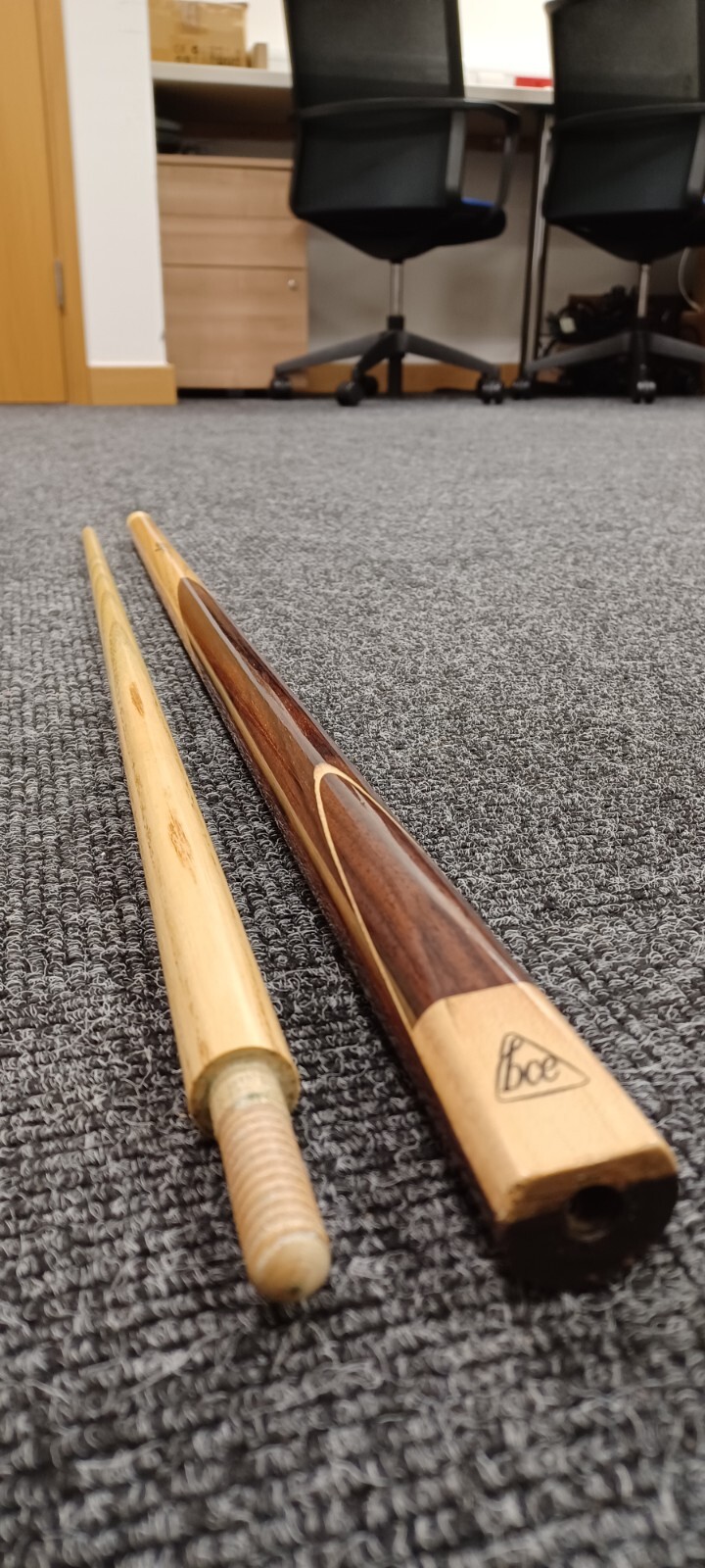 ALEX HIGGINS (BCE) OLD SNOOKER CUE (2 - PIECE) £150 | eBay UK