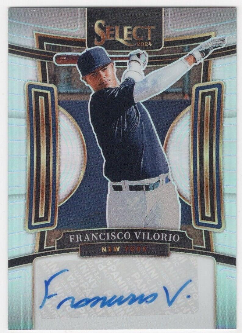 2024 Panini Select - Signatures Francisco Vilorio #SIG-FV (AU, RC) for ...