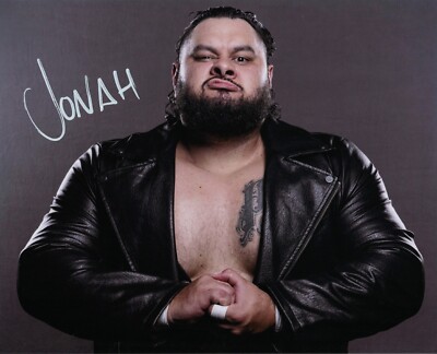WWE NXT Impact Jonah Bronson Reed Signed Autographed 8x10 | eBay