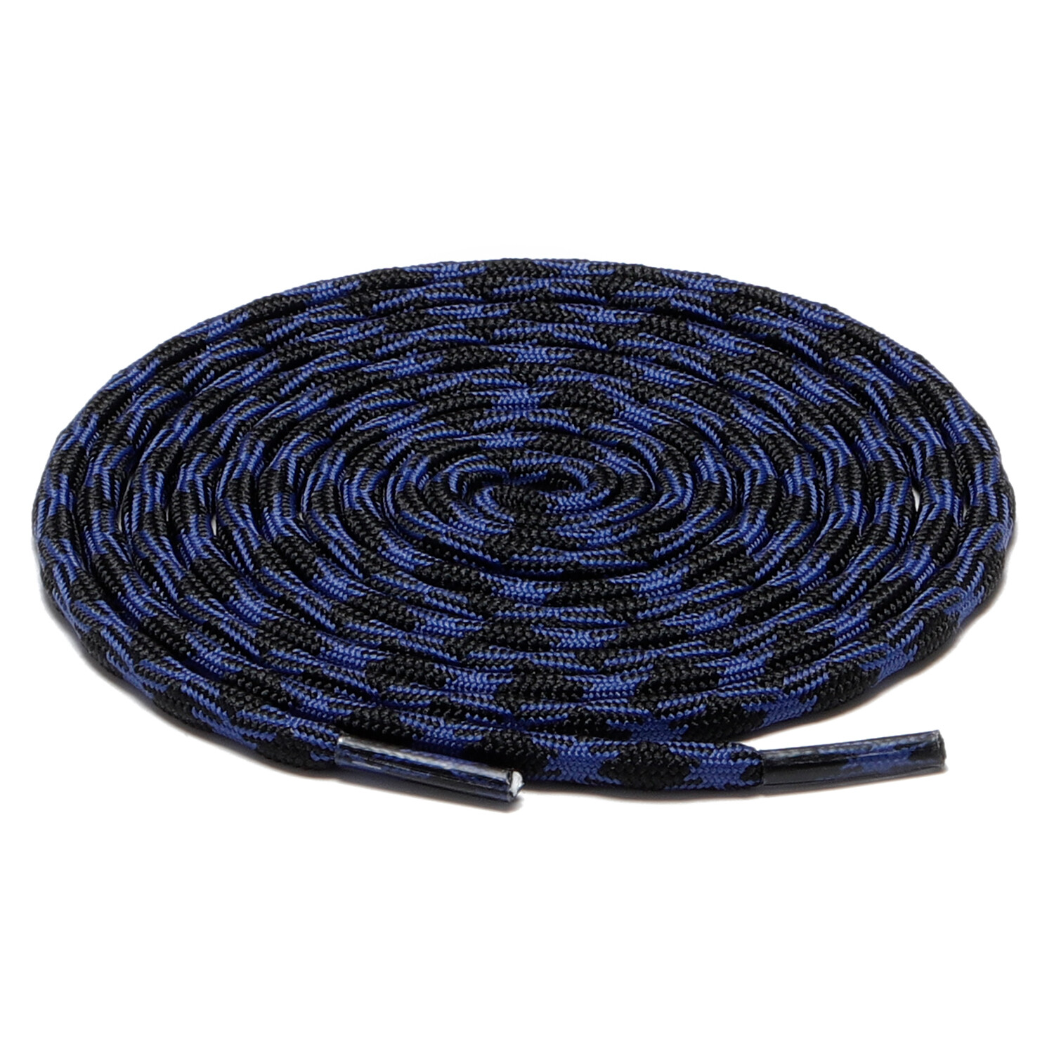 1Pair Wave Blue Black Hiking Work Boot Shoe Laces for 5 6 7 8 9 eyelet ...