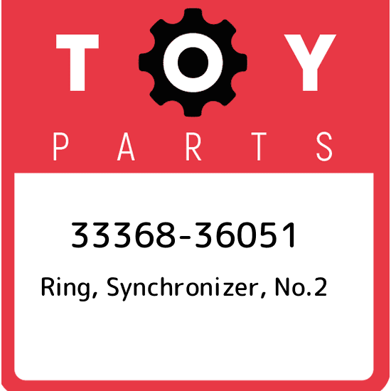 33368-36051 Toyota Ring, synchronizer, no.2 3336836051, New Genuine OEM ...