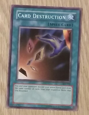 Yu-Gi-Oh Card Destruction Spell | eBay
