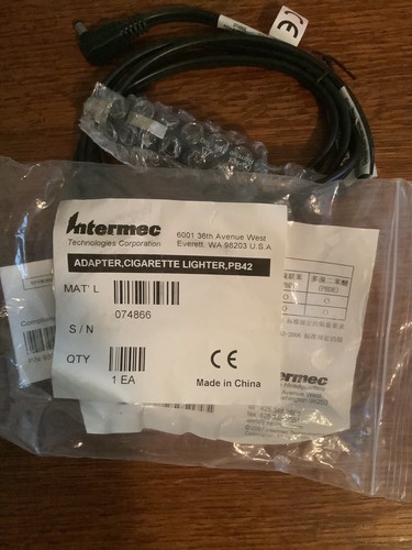 Intermec Cigarette Lighter Adapter PB42 P/N 933-075-001 | eBay