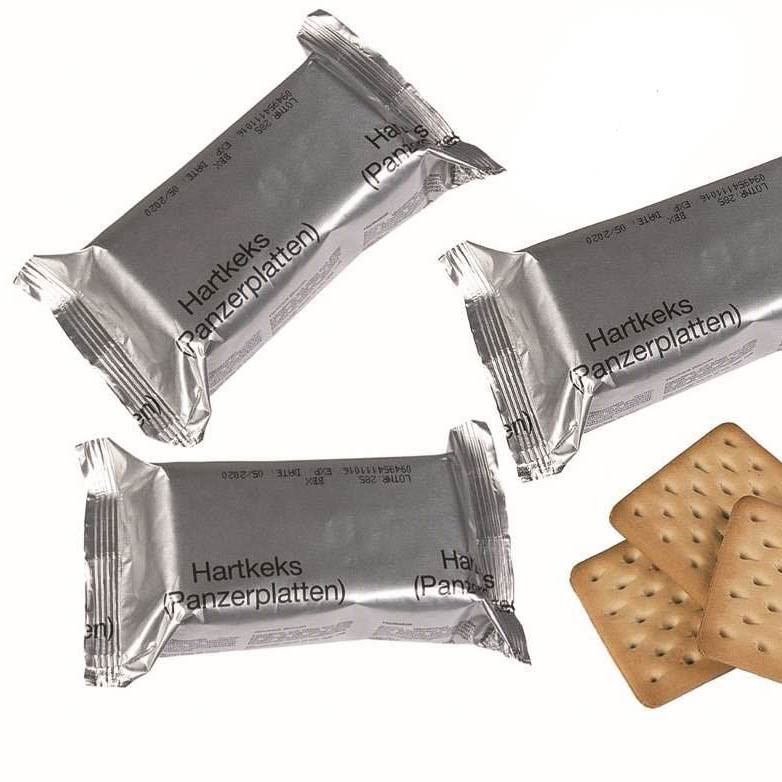 Genuine German army survival food pack Outdoor Biscuits 125g NATO MRE ...