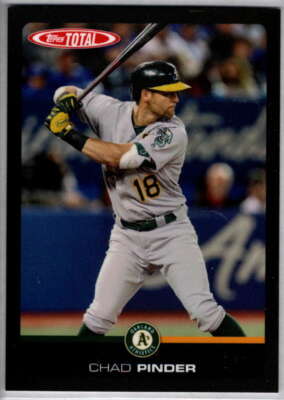 Chad Pinder 2019 Topps Total Black #197 /5 | eBay
