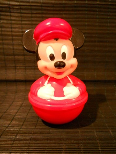 VINTAGE MICKEY MOUSE 4.5 IN, ROLLY POLLY, DISNEY CHINA EXCELLENT ...