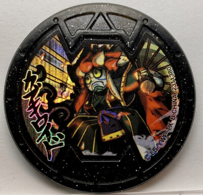 YoKai Watch Kabuking B Medal Busters Holo Medals Yo-kai Kabukiroid | eBay