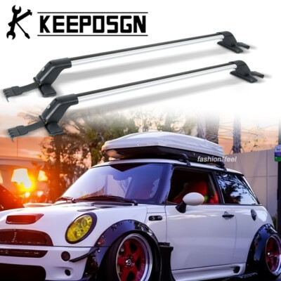 for Mini Cooper S R53 Car Top Roof Racks Cross Bars Cargo Carrier ...