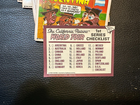1988 California Raisins World Tour Stickers Cards Complete Set Of 25 | eBay